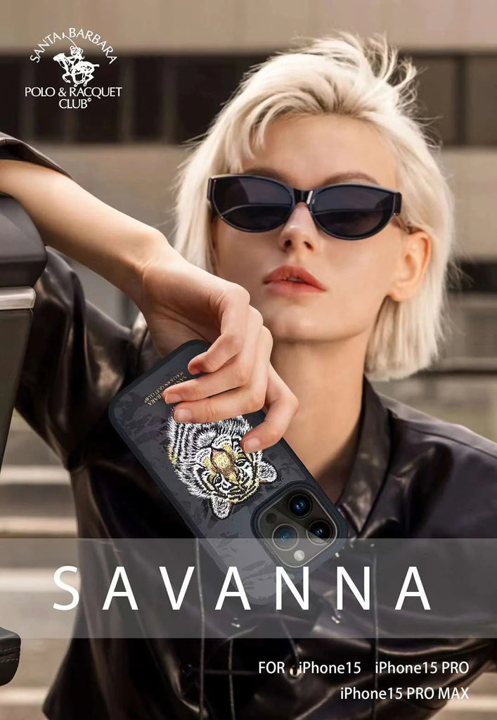 iPhone 15 Pro Savanna Series Genuine Santa Barbara Leather Case – Santa ...
