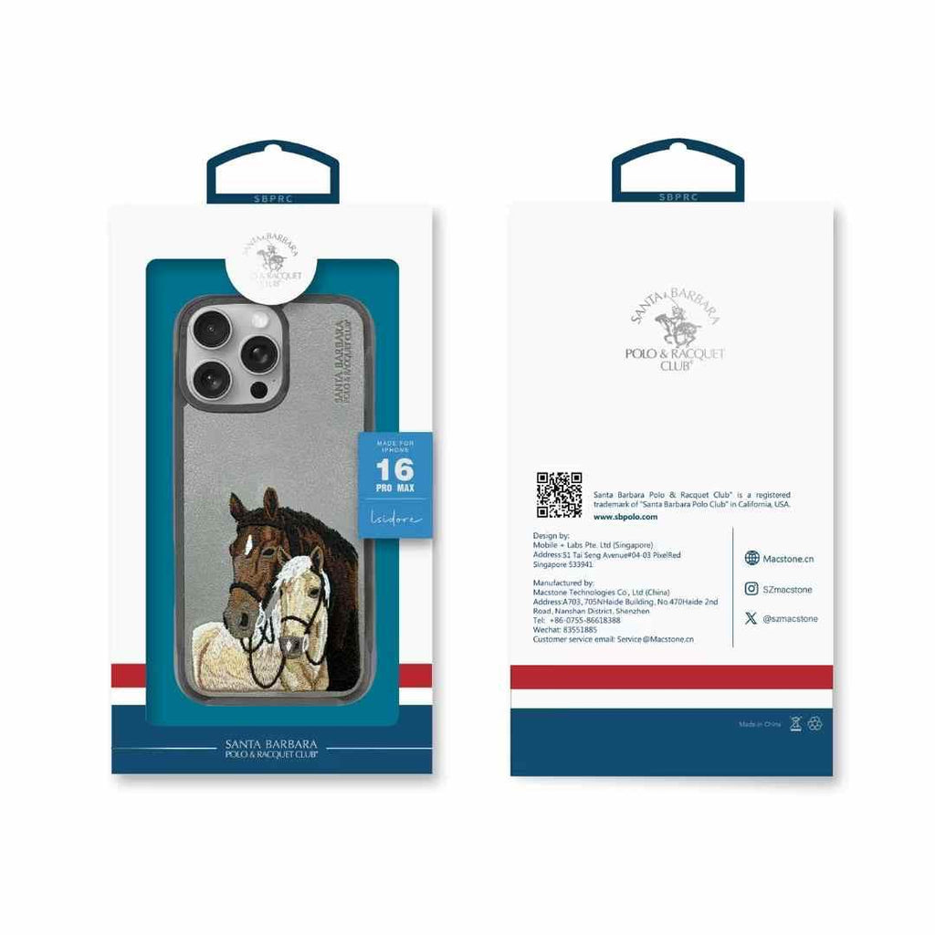 iPhone 16 Pro Isidore Series Genuine Santa Barbara Leather Case – Santa ...