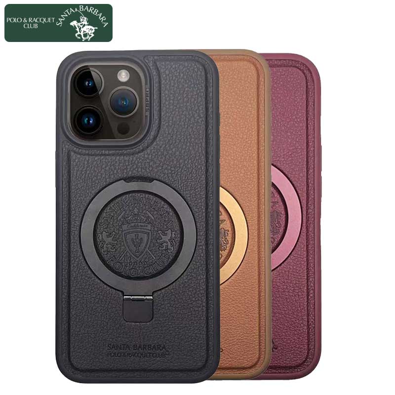 iPhone 16 Pro Max Primo Series Genuine Santa Barbara Leather Case ...