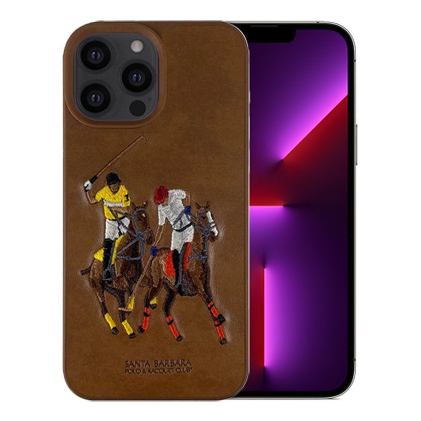 iPhone 13 Jockey Series Genuine Santa Barbara Leather Case – Santa ...